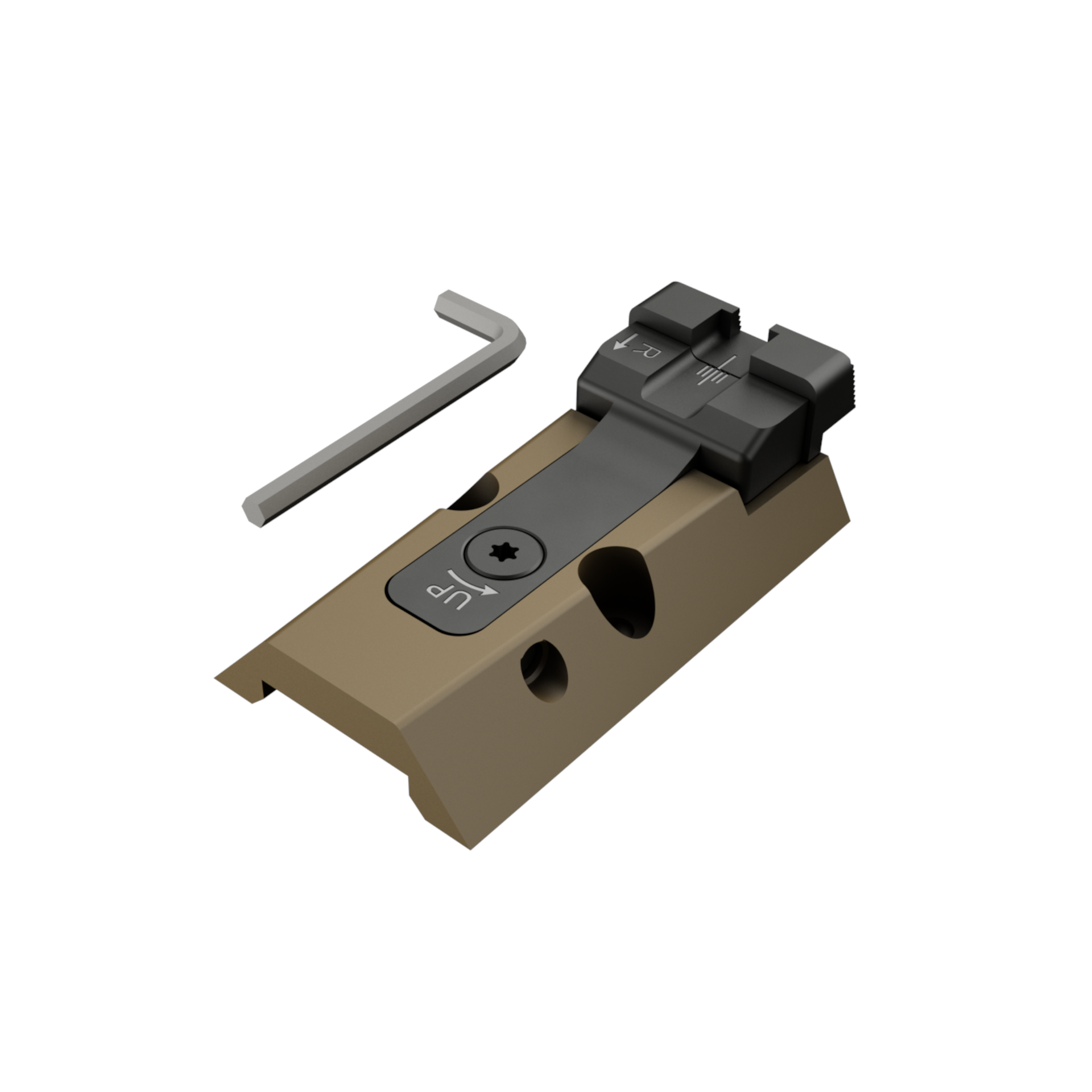 CANiK ADJUSTABLE REAR SIGHT (FDE) | 22000334