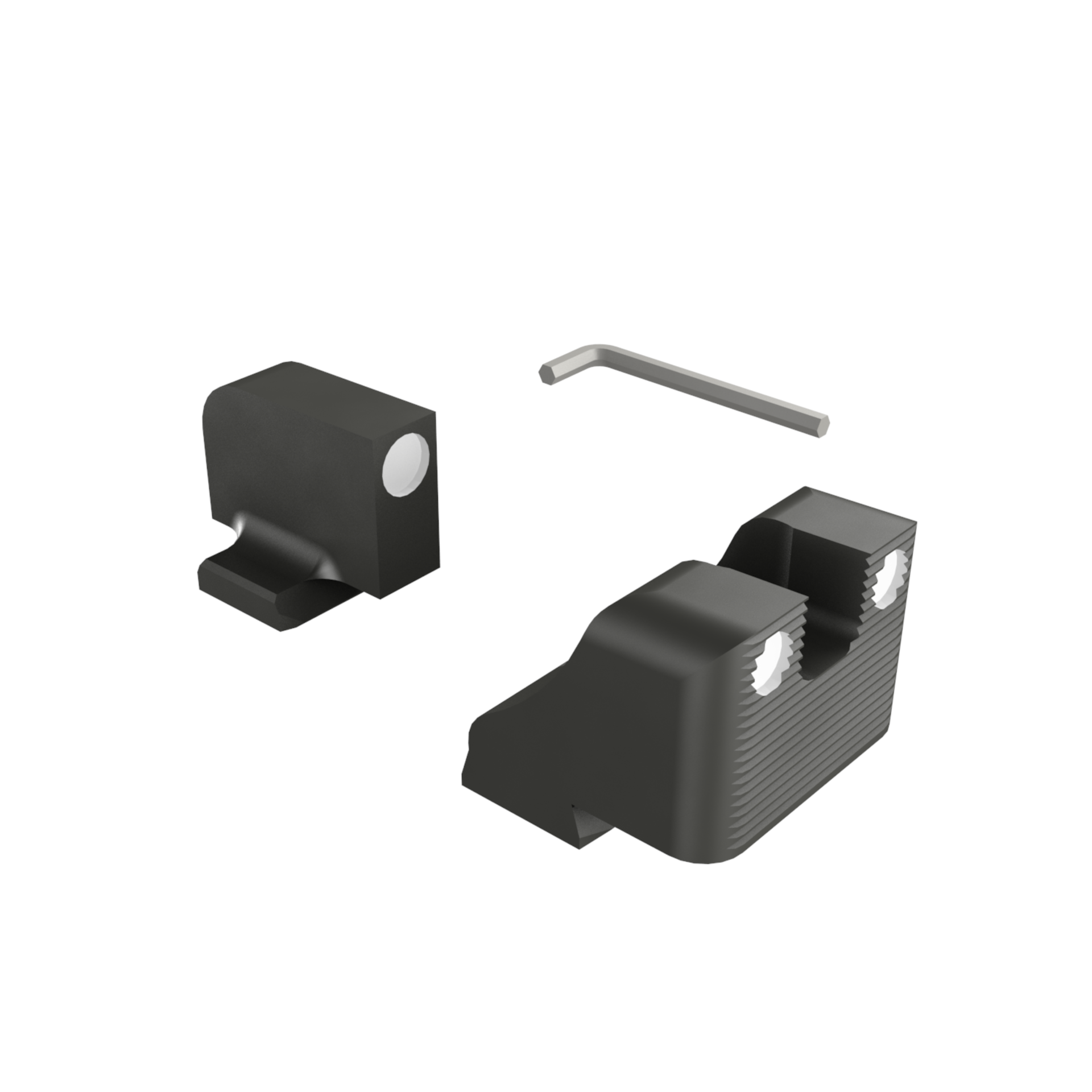 CANiK® 3 WHITE DOT SUPPRESSOR SIGHT SET | 22000316